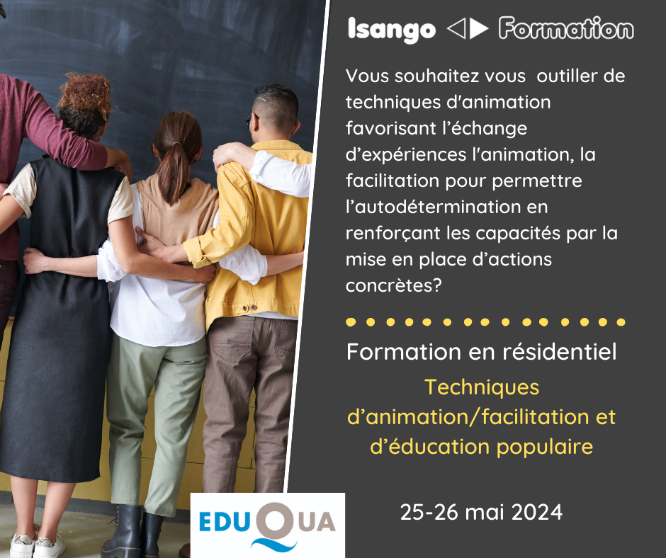 Techniques d’animation/facilitation et d’éducation populaire ...